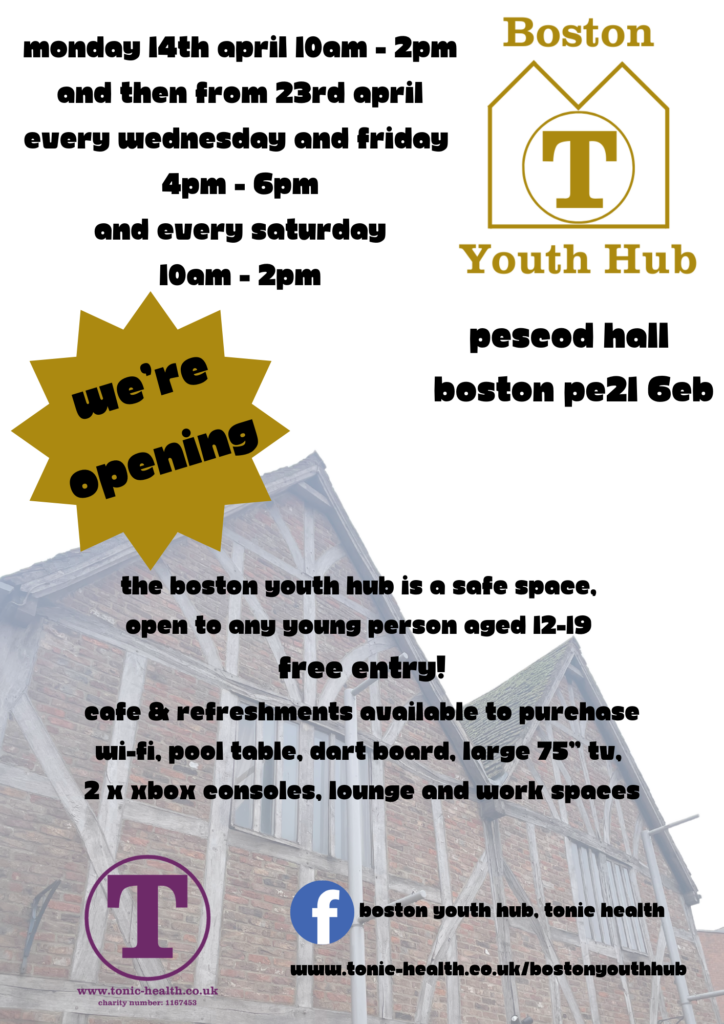 Boston Youth Hub - Tonic Health
