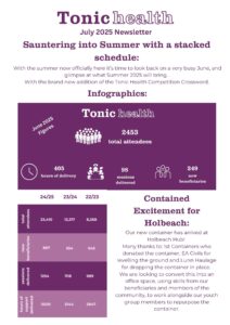 Sauntering into Summer with a stacked schedule: - Tonic Health